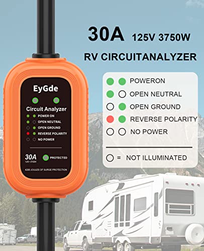 Snapklik.com : RV Surge Protector 30 Amp, New Generation RV 30A Surge ...