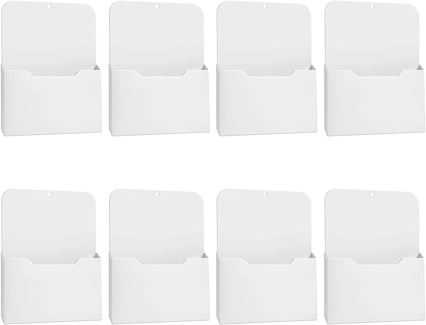 Amazon.com : Epakh 6 Pack Magnetic File Holder Magnetic Paper Holder ...