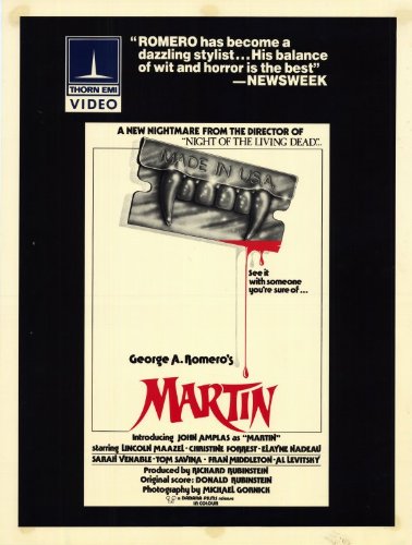 Amazon.com: Martin Poster Movie 11x17 John Amplas Lincoln Maazel ...