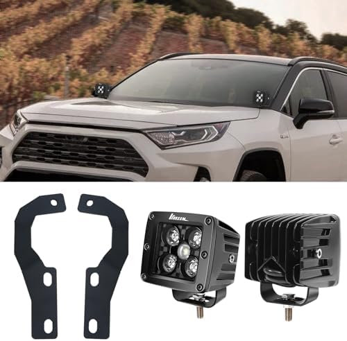 Amazon.com: 4Runner Ditch Light Bar Kit, 3" LED Cube Pods Light Bar ...
