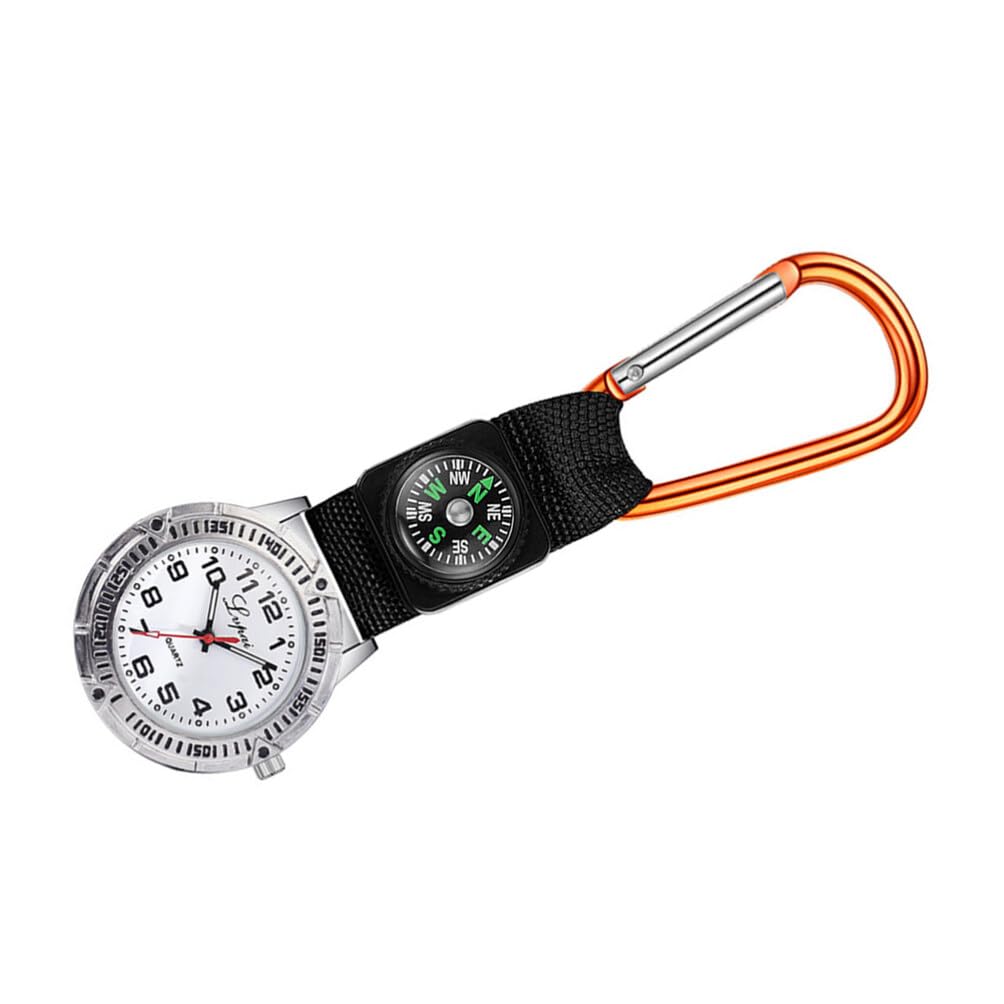 Amazon.com: WRITWAA Mountaineering Clip-on Watch with Compass, Durable ...