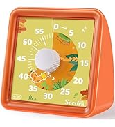 Amazon.com: Secura 60-Minute Visual Timer, Silent Study Timer for Kids ...