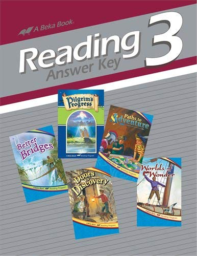 Reading Answer Key 3: Abeka Book: 9780000104816: Amazon.com: Books