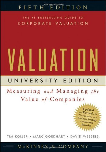 Valuation- University Edition (5th, 10) by Inc, McKinsey & Company ...