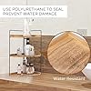 Amazon.com: Giftacity Corner Bathroom Counter Organizer - 3-Tier Wood ...