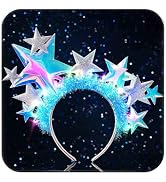Amazon.com: DRESBE Light Up Headband LED Headbands Glow Party Concert ...