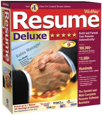 Amazon.com: WINWAY RESUME DELUXE.LAB