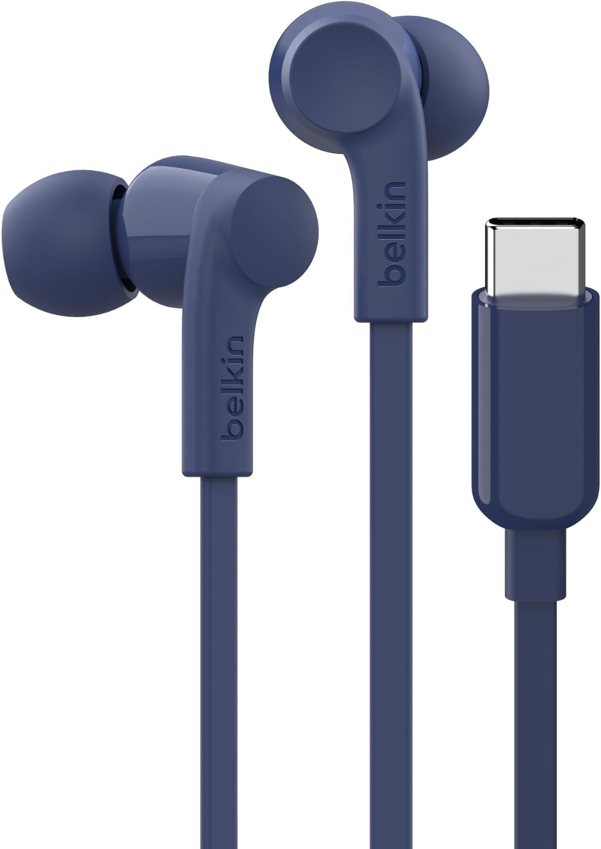Amazon.com: Belkin SoundForm Wired Earbuds with USB-C Connector, in-Ear ...