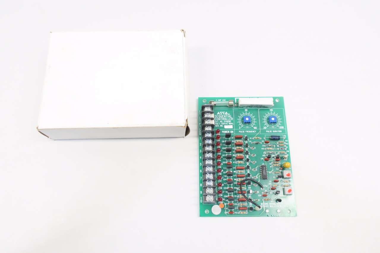 ASCO 214B281 SEQUENTIAL Controller PCB Circuit Board 120V-AC D561585 ...