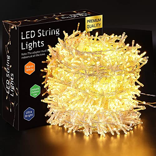 Gesto Warm White Led Serial String Lights - Waterproof Copper Wire ...