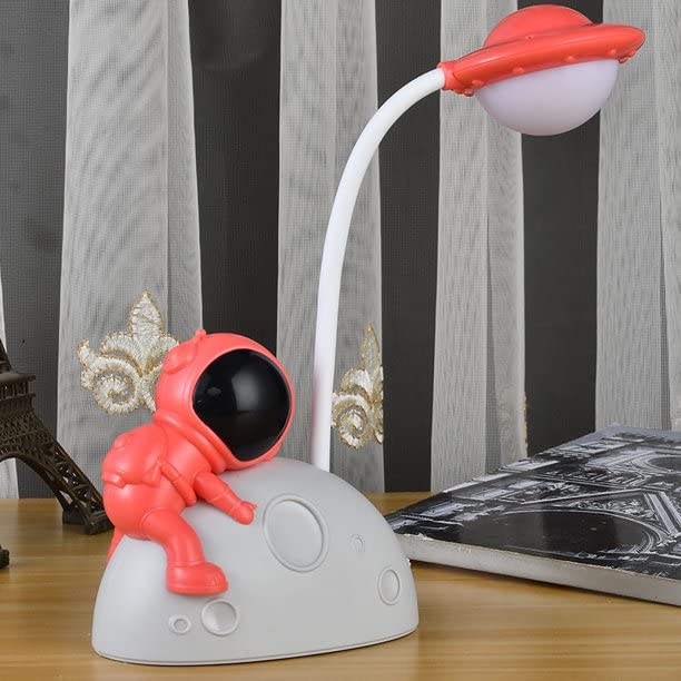 One94Store Astronaut Moon Night Lamp USB Rechargeable Spaceman LED Desk ...