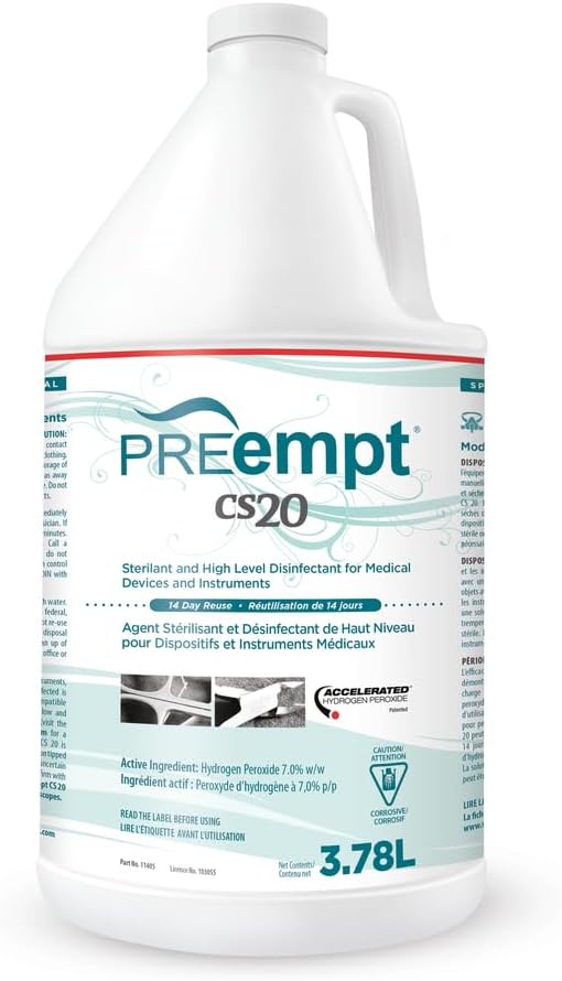 PREempt Cs20 Sterilant and High-Level Disinfectant for Medical Devices ...