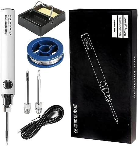 Treedix Soldering Iron Kit, 8W Welding Tools with Adjustable ...