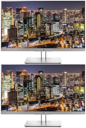 2 Units of HP 24" E243 Monitor DP Port with Monitor Stand (Renewed ...