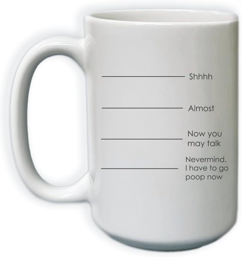 Amazon.com: 904 Custom Coffee Mug Levels - Don't Talk To Me - Nevermind ...