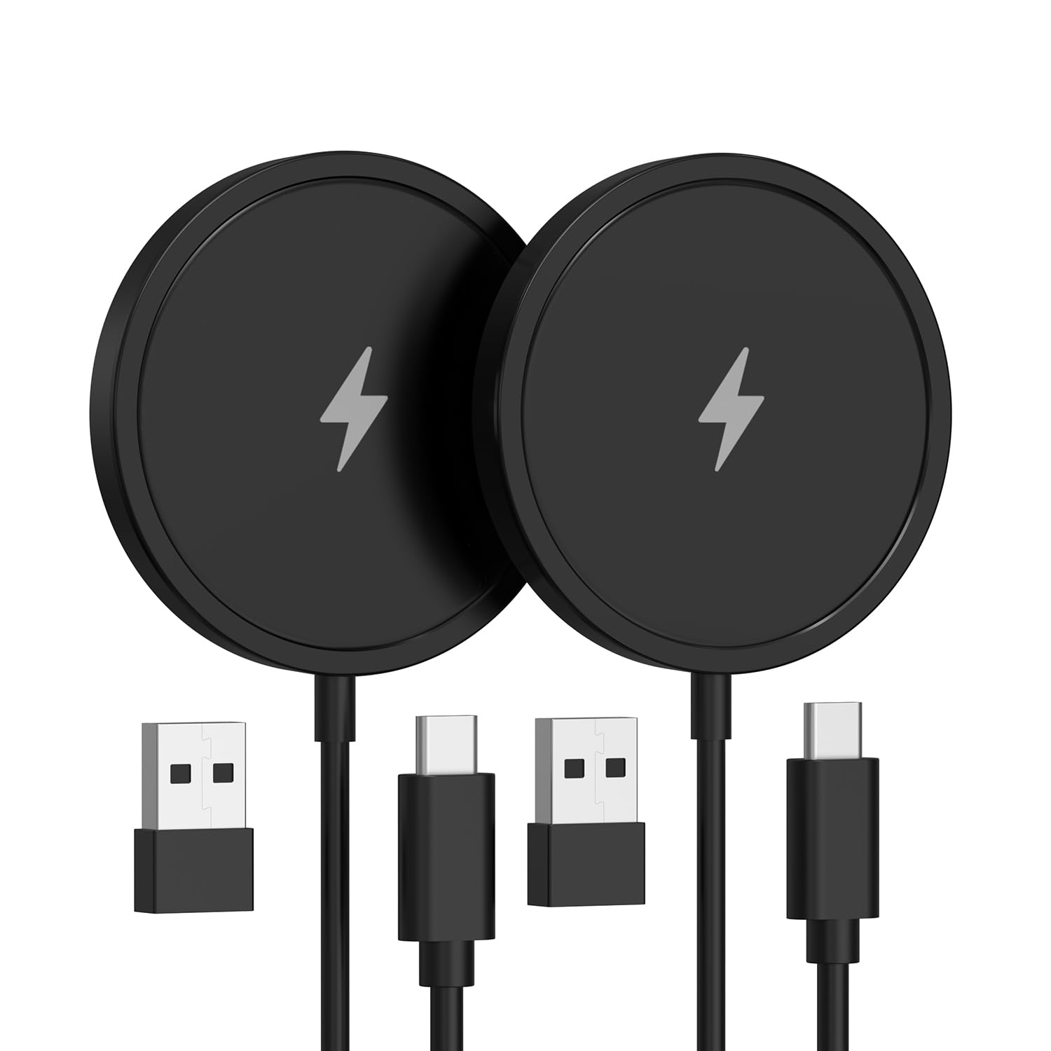 Amazon.com: Magnetic Wireless Charger for iPhone, 15W Fast Mag Safe ...