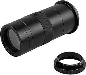 Amazon.com : YEJMKJ 100X Microscope Lens for Raspberry Pi HQ Camera, Industrial Microscope Lens ...