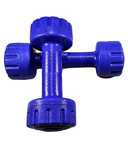 Buy Tima's PVC Plastic Dumbell Set (1Kg X 2 = 2Kg) (Multicolour) Online ...