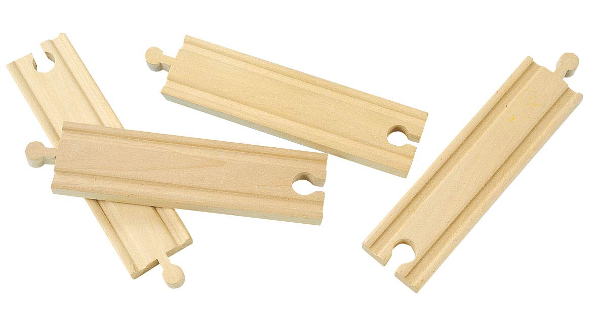 Amazon | moku TRAIN 直線レール4本セット | レール | おもちゃ