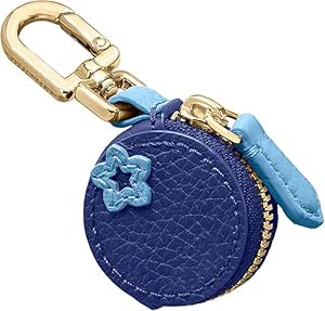 Blueberry Coin Purse Charm | Waterproof Leather Fruit Keychain Charm ...
