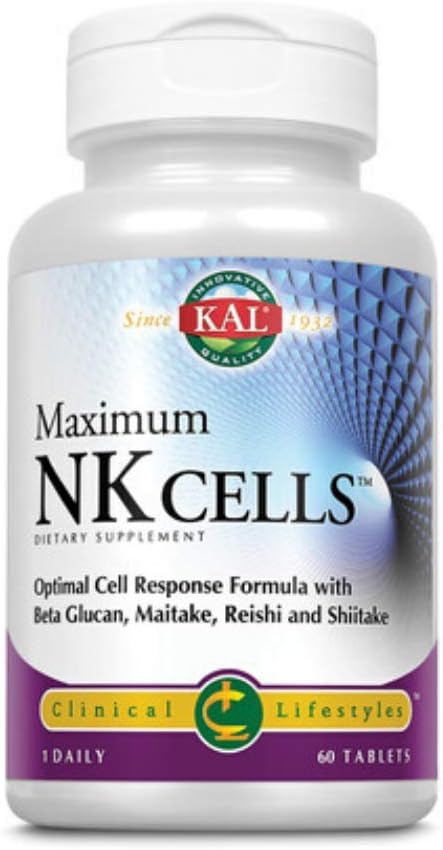 Amazon.com: KAL Maximum Nk Cells Tablets, 60 Count : Health & Household