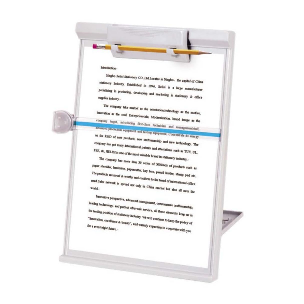 Amazon.com : Desktop Copy Holder Adjustable Foldable A4 Document ...