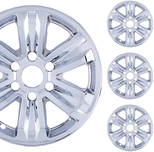Amazon.com: PACRIM 17" Chrome Wheel Skin Set Made for Ford F-150 (2015 ...