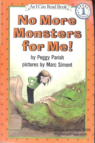 No More Monsters for Me! (I Can Read Level 1) | Amazon price tracker ...