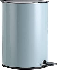 Amazon.com: Slim Smart Trash Can Creative Stainless Steel Trash Can ...