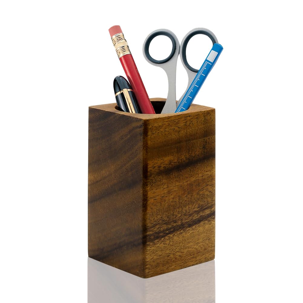 Wooden Pencil Pots