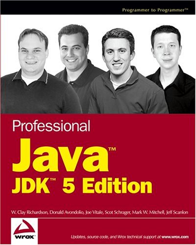 Professional Java (Wrox Professional Guides): Richardson, W. Clay ...