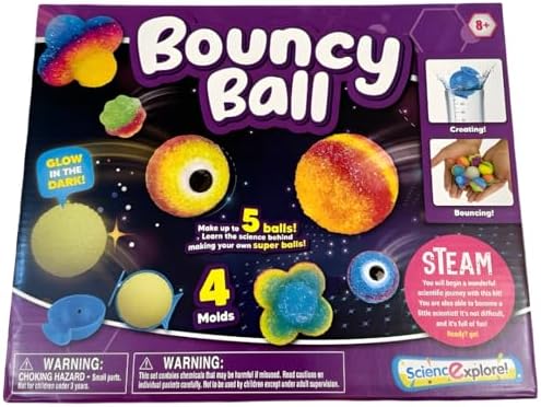 Learning Experiment- Magic Bouncy Balls- Diy Steam Toys Science Kit for ...
