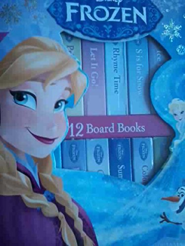 Disney Frozen, 12 Board Books, Book Block Box Set: Walt Disney Company ...