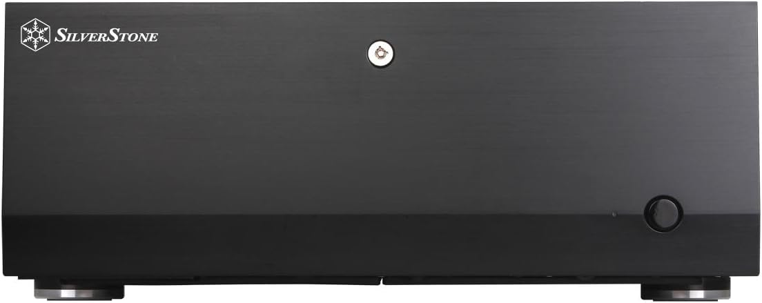 Amazon.com: SilverStone Technology Slim Computer Case for Mini-Itx ...