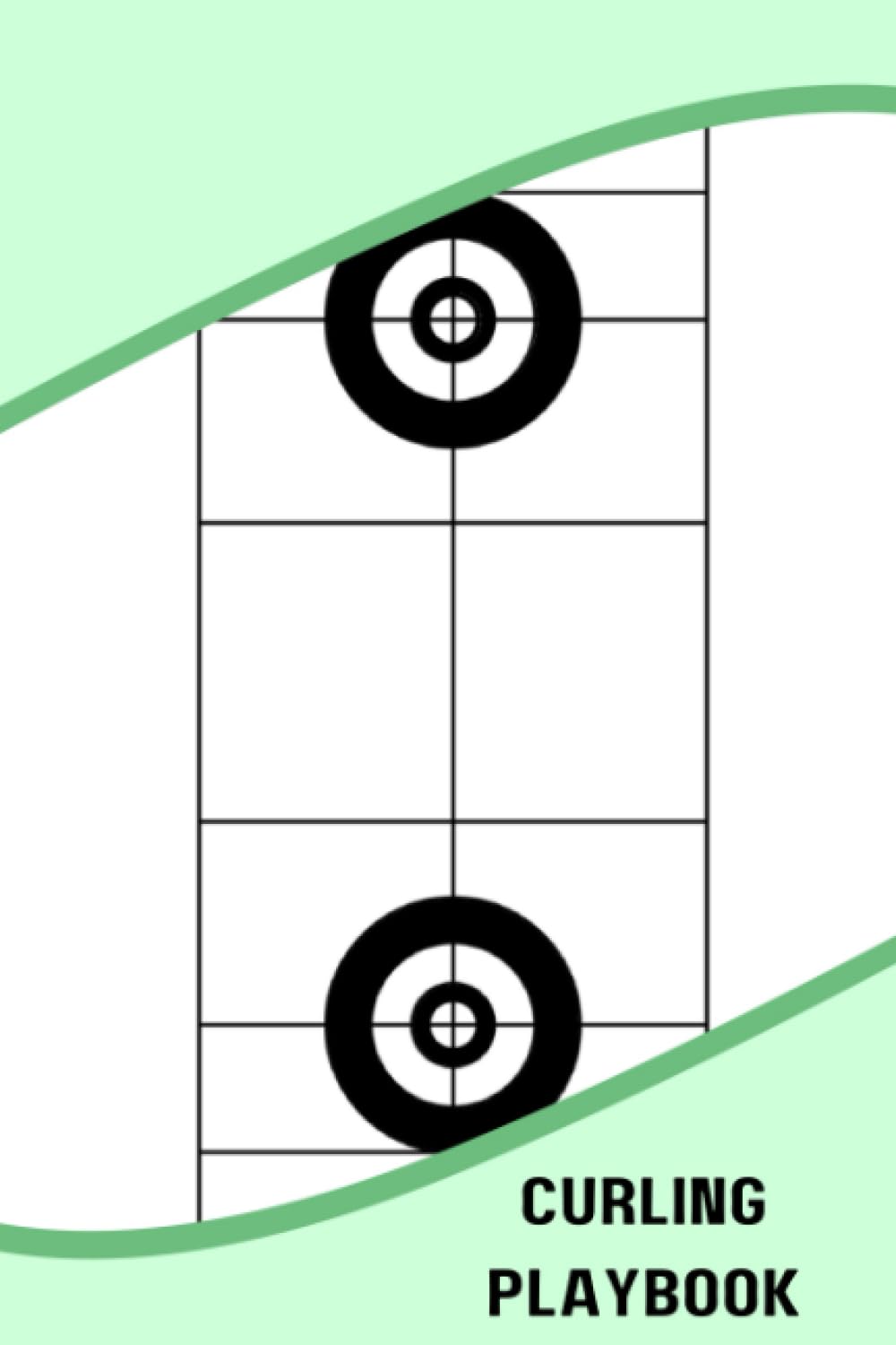 Amazon.com: Curling Playbook: Blank Curling Field Diagram Notebook For ...