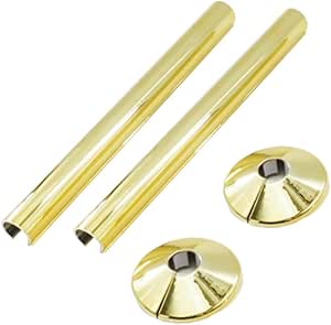 Amazon.com: 2PCS Radiator Pipes Covers Sleeve For Gas Pipes Wall Pipe ...