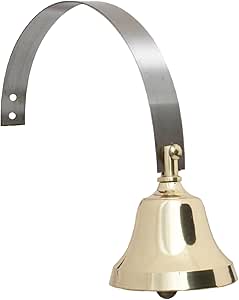 House of Brass | BP35-PBST | Traditional Design Brass Shop DOORBELL ...