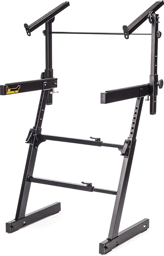 Hercules KS410B Double Tier Adjustable Keyboard Stand : Amazon.co.uk ...