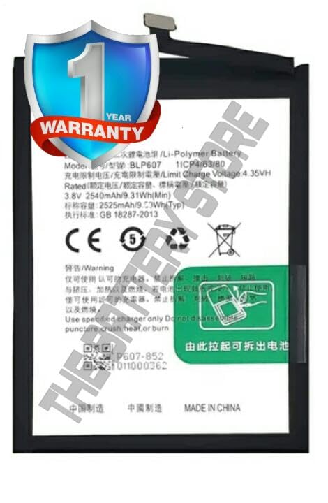 THE BATTERY STORE® Original BLP607 Battery for One Plus X /E1003, E1001 ...