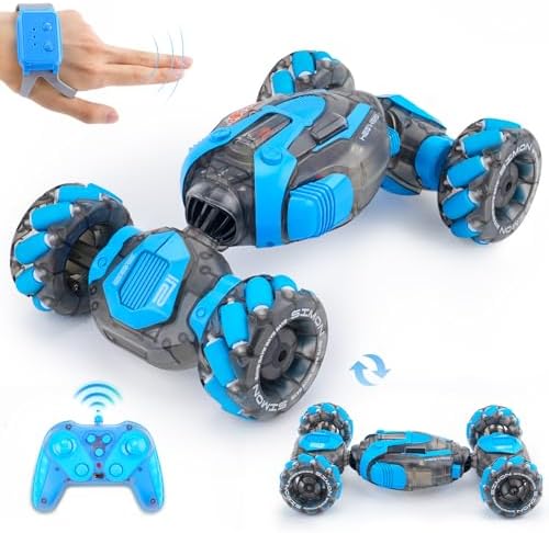 Amazon.com: Gesture Sensing RC Stunt Car for Boys, Remote Control Toys ...