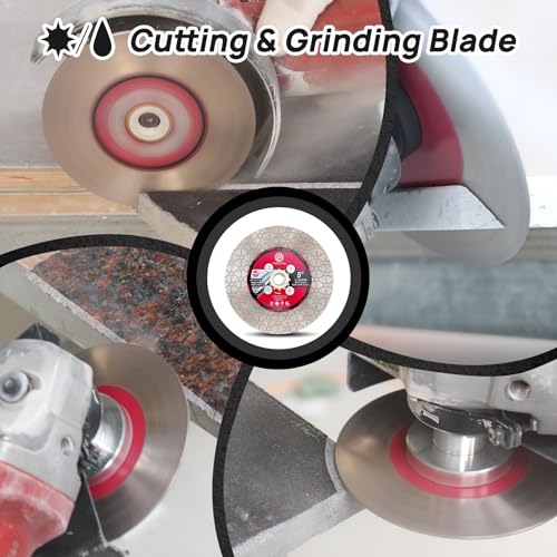 FOCSTOL Diamond Tile Saw Blade – 125mm Double Side Cutting Grinding ...
