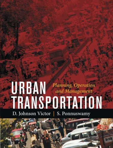 Urban Transportation: Planning, Operation and Management : Amazon.in: Books