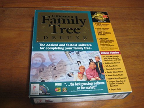 Ultimate Family Tree Deluxe C/Ww95/Ww: Cmplm 10060: 9781889201245 ...