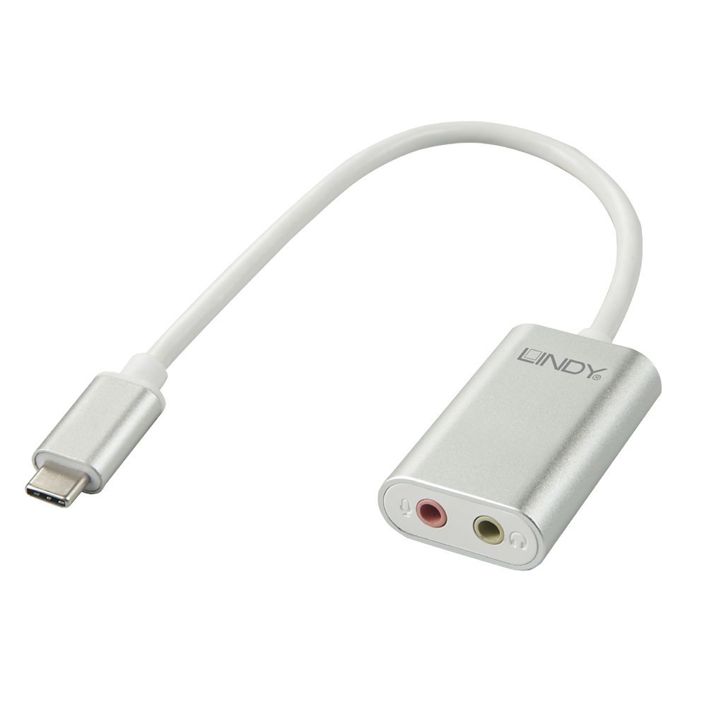 Amazon.com: LINDY USB Type C Audio Adapter - Silver : Electronics