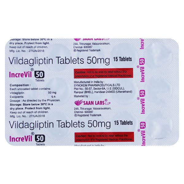 Increvil 50 - Strip of 15 Tablets : Amazon.in: Health & Personal Care