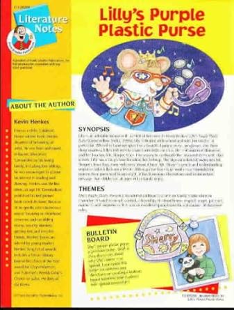 Lilly's Purple Plastic Purse: Literature Notes: Pearce, Q. L., Neidigh ...