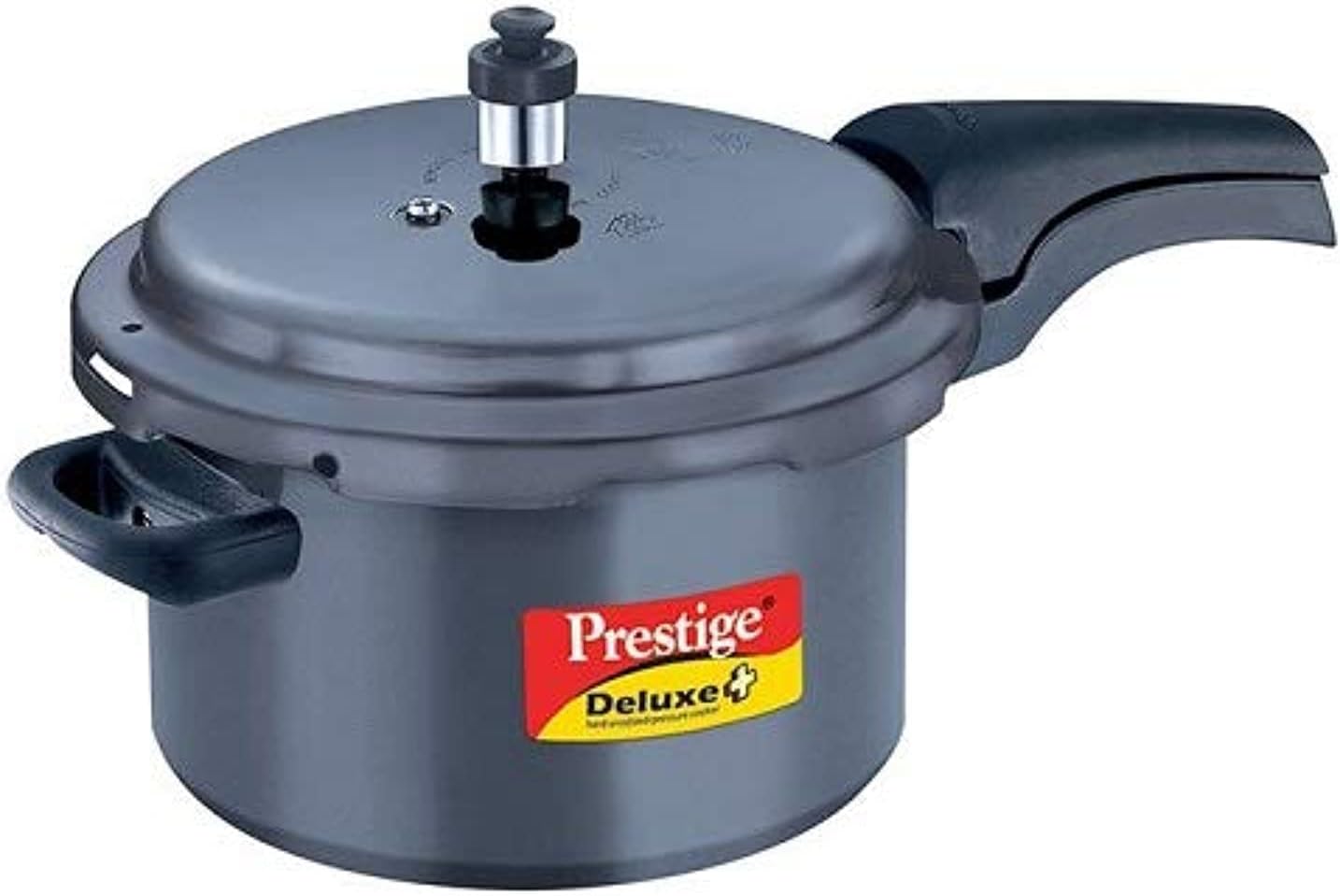 Prestige PDHA5 Deluxe Plus Hard Anodized Pressure Cooker, 5-Liter ...