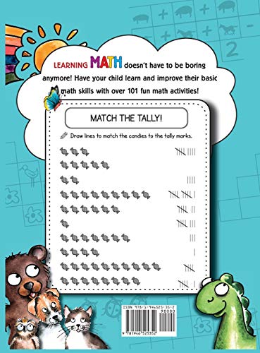 Snapklik.com : Kindergarten Math Workbook: 101 Fun Math Activities And ...