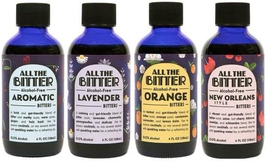 Amazon.com : All The Bitter - The Bitter Bundle - 4 Non Alcoholic ...