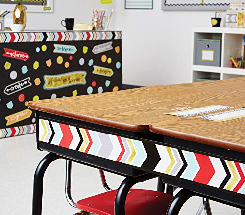 Snapklik.com : Carson Dellosa 36Ft Of Mid Century Modern Chevron ...